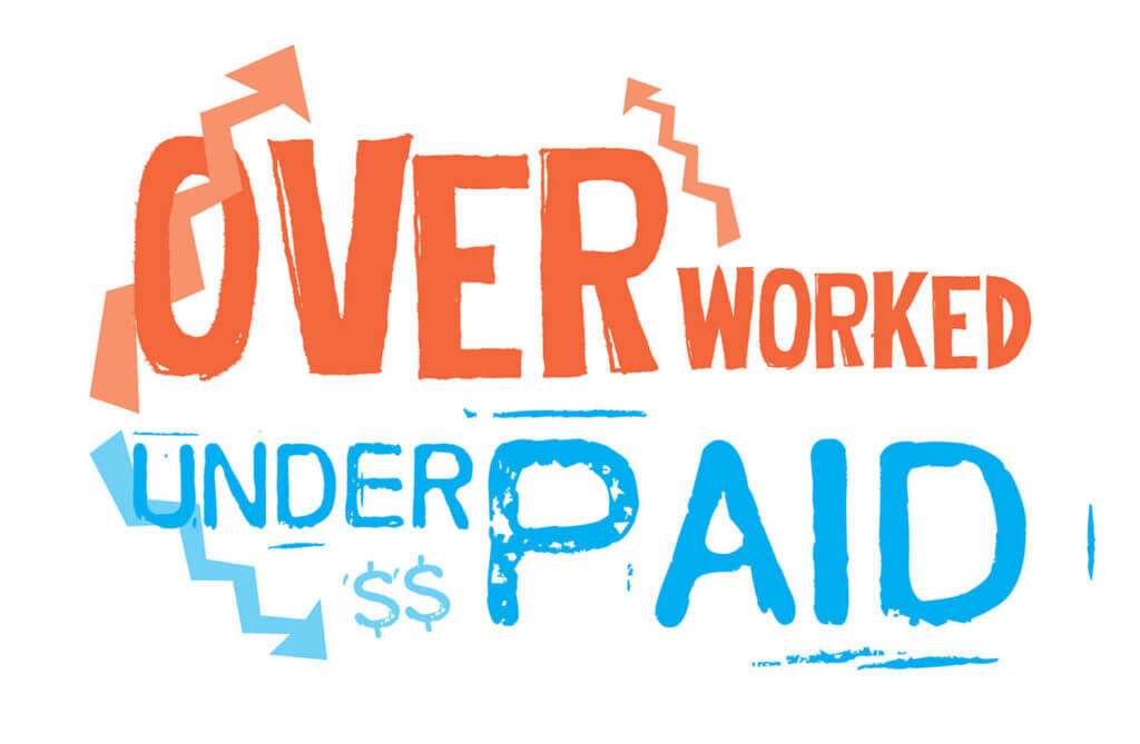 Over Worked Under Paid - Groomer to Groomer