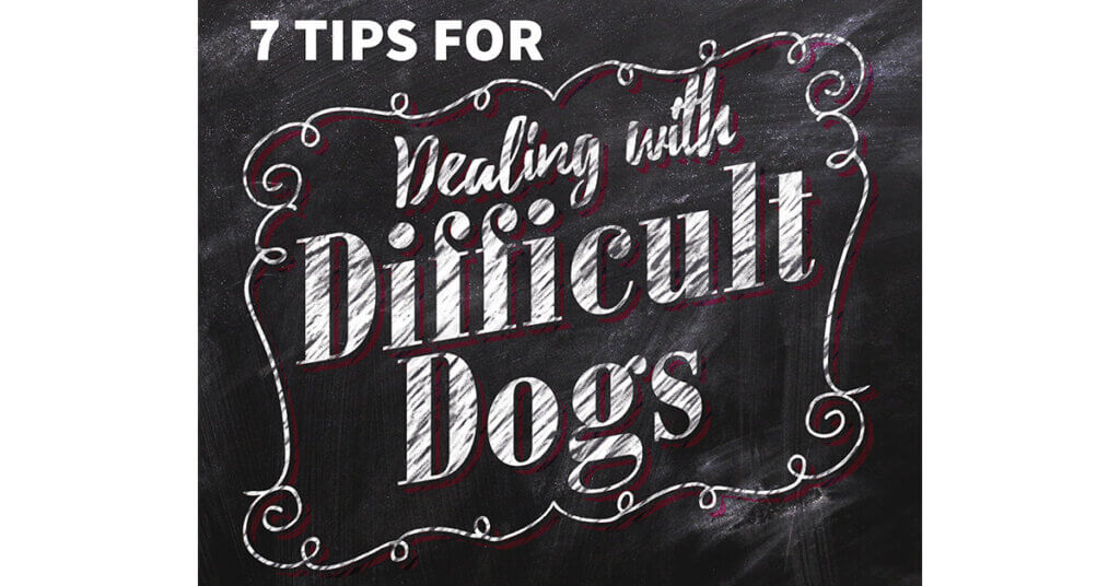 7 Tips for Dealing with Difficult Dogs - Groomer to Groomer Magazine